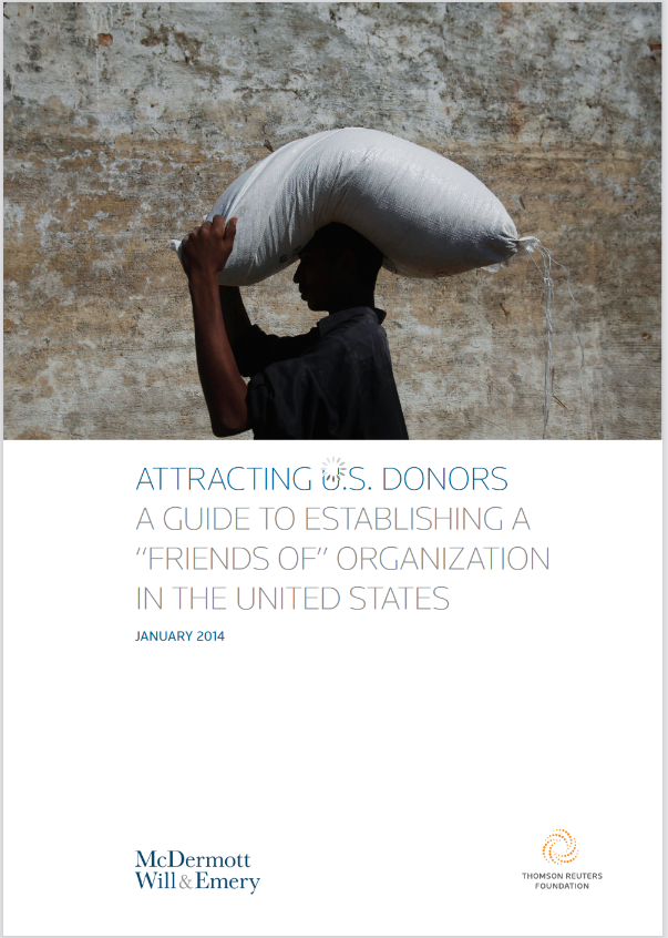 Guide to Attracting U.S. Donors: Friends of Organization - Thomson ...